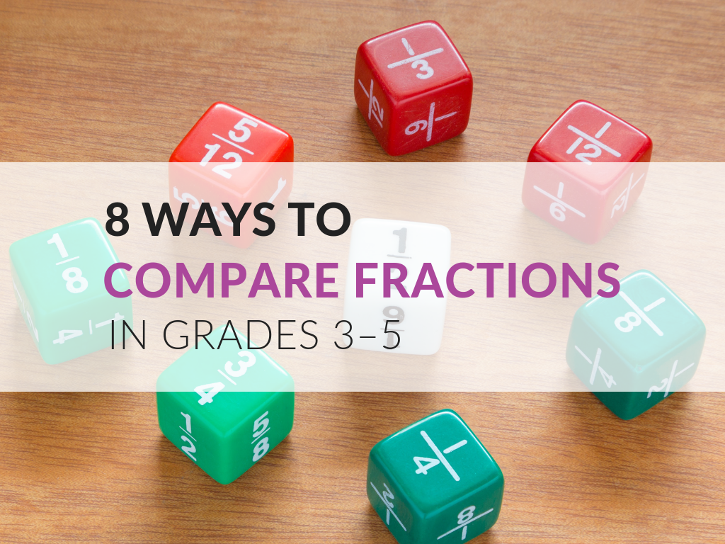 8 Ways To Compare Fractions In The Late Elementary Grades 8-ways-to-compare-fractions-in-the-late-elementary-grades