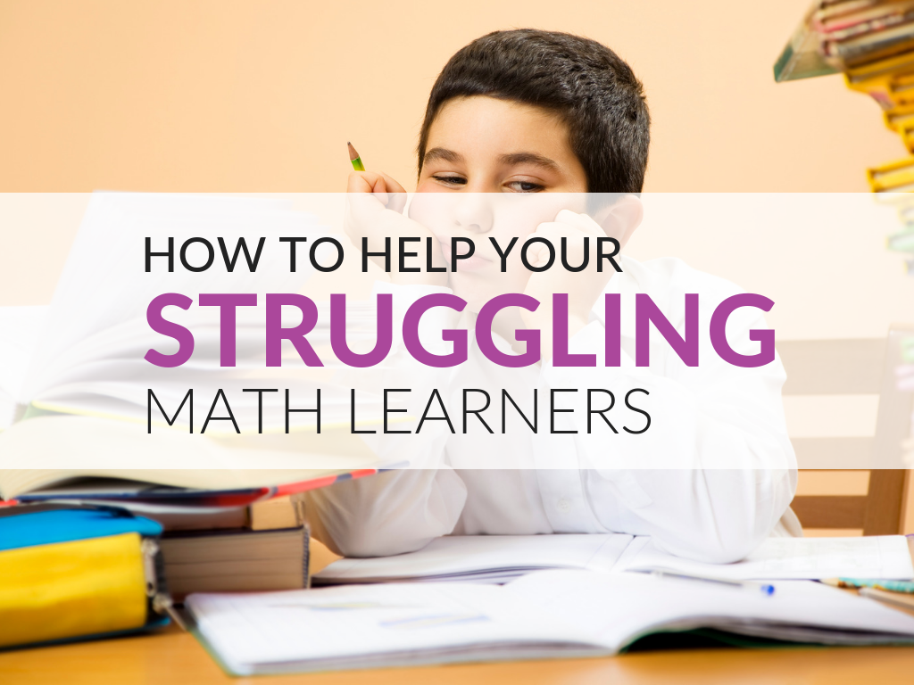 8 Math Strategies for Struggling Students