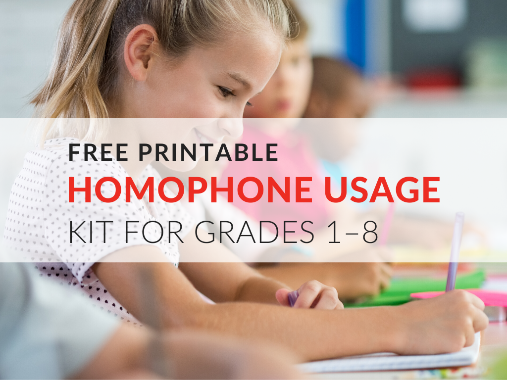 Homophone Games, Activities, and Exercises for Students in Grades 1–8