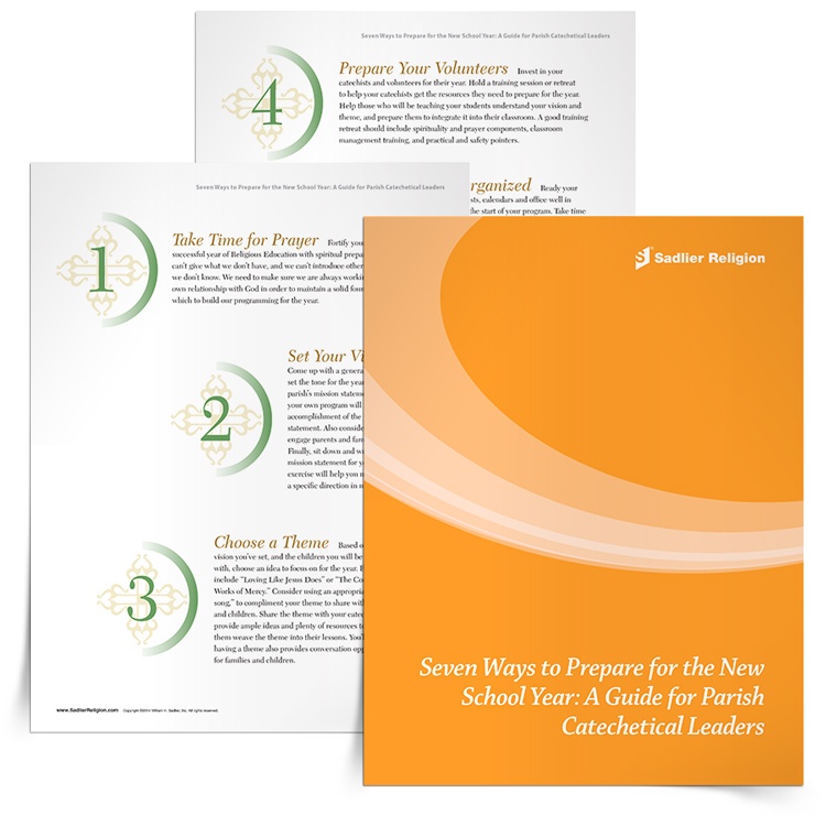 Getting Started with a New Year of Catholic Religious Education