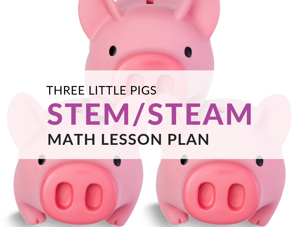 3 Little Pigs STEM/STEAM Lesson Plan Template, Grades 5–6