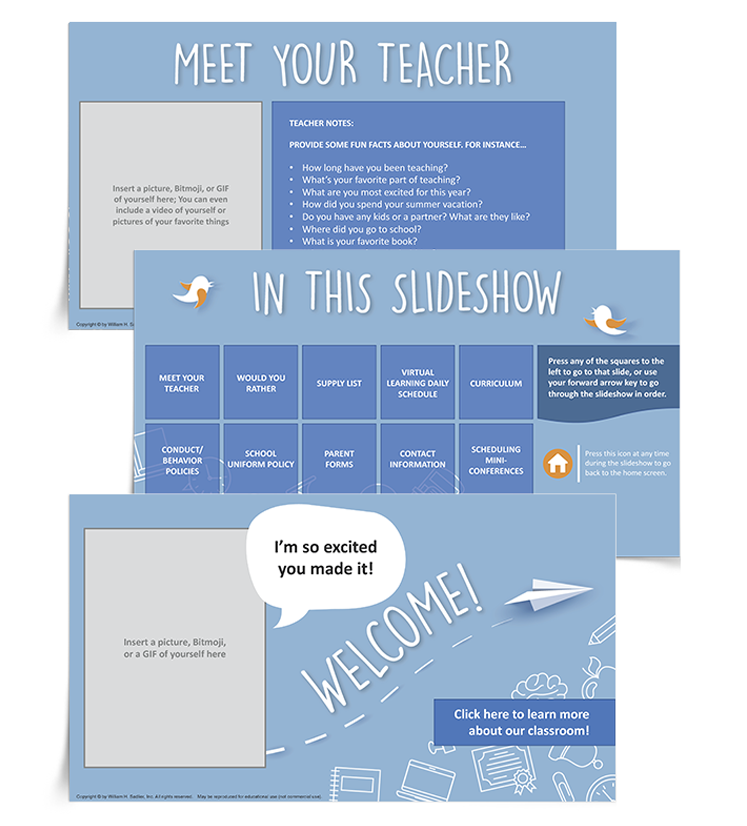 Resources for Hosting a Virtual Back-to-School Parent Night