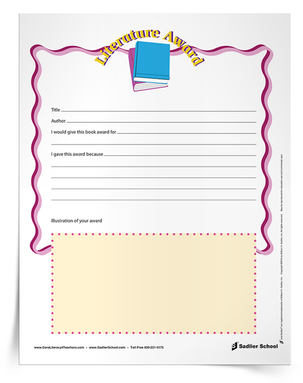 Literature Awards and School Book Clubs, Grades 1–8