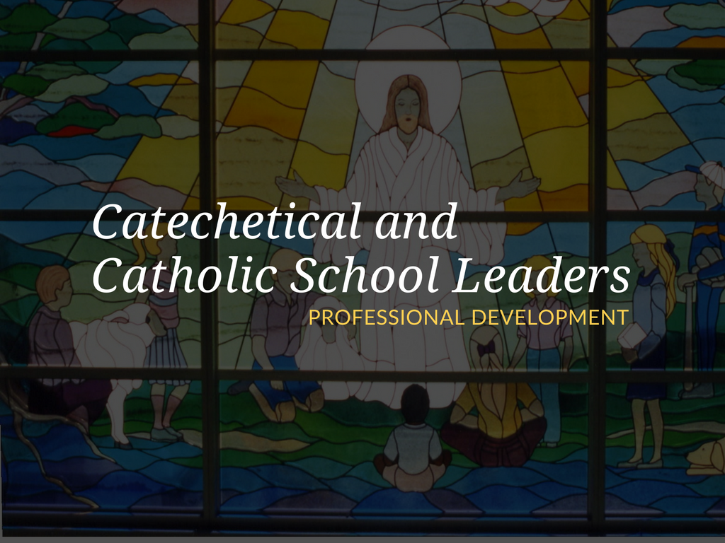 Professional Development for Catechetical and Catholic School Leaders ...