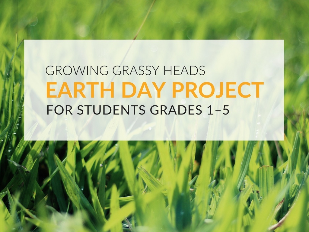 Earth Day Project: Growing Grassy Heads in the Elementary Classroom